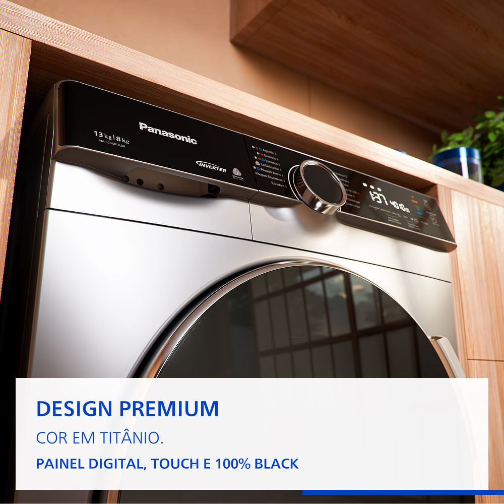 Lava e Seca Max Wash NA-S26MK1LB - Loja de Colaboradores Panasonic